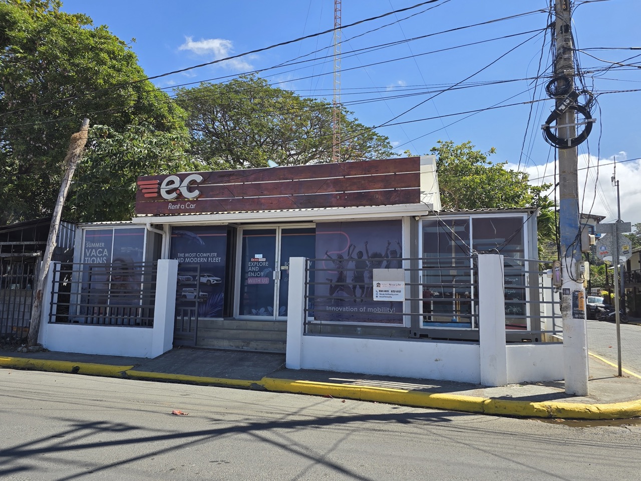 Beachfront Corner Lot in Town - Commercial Lot for Sale - Invest Nicaragua